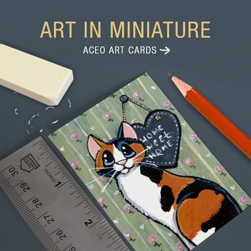 Lisa Marie Art & Illustration » Original Art, ACEO, and Handmade Gifts